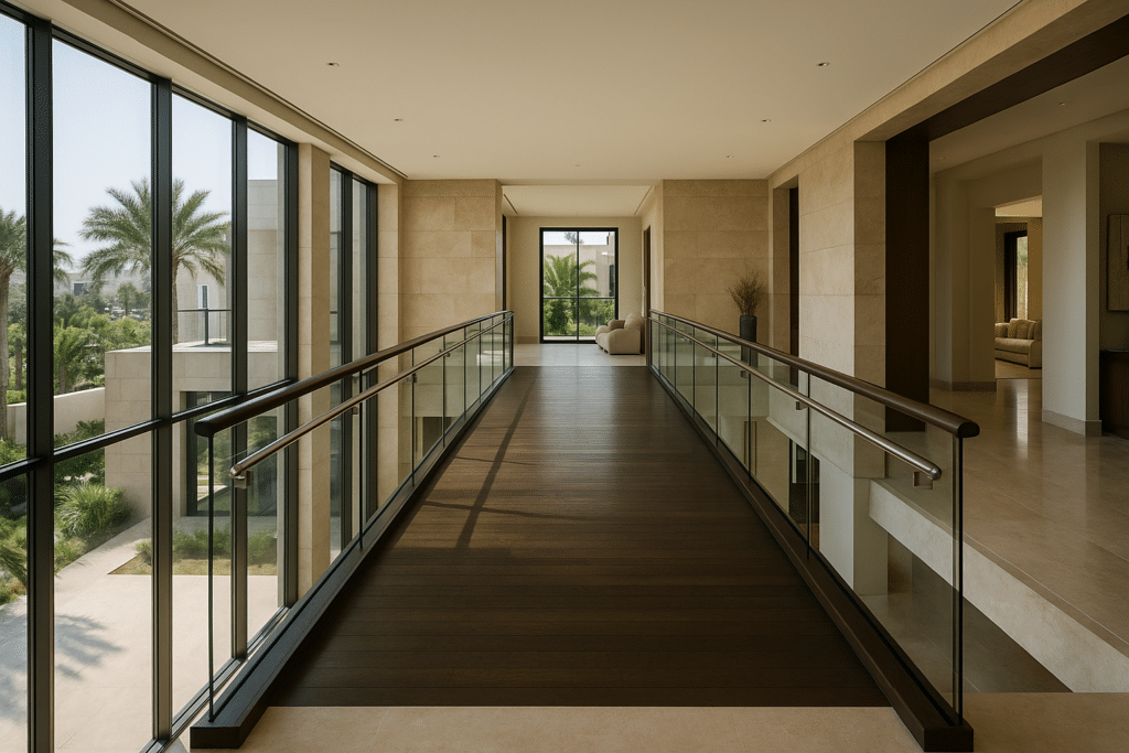 Luxury Indoor Bridges in Dubai Villas: Design Marvels