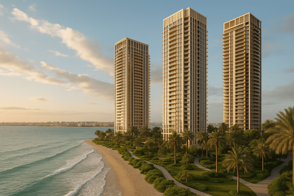 Palm Beach Towers Dubai: Coastal Living Redefined