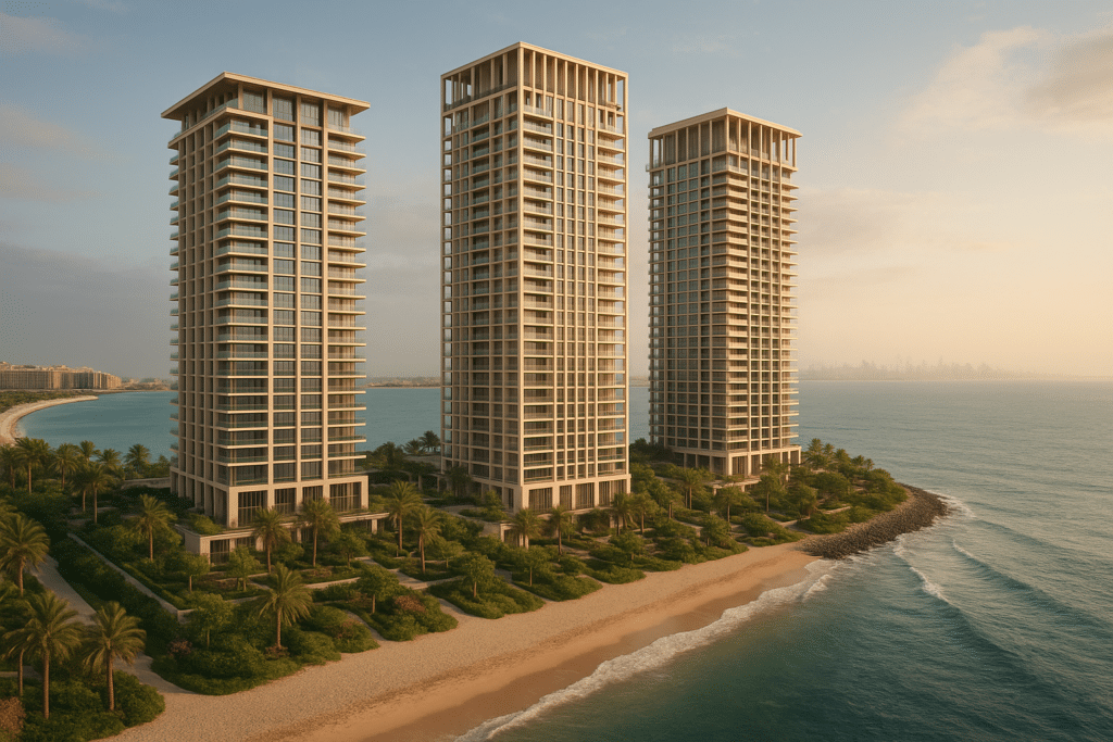 Palm Beach Towers Dubai: Coastal Living Redefined